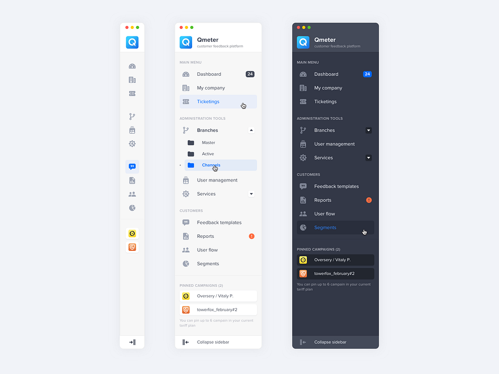 Sidebar Menu designs, themes, templates and downloadable graphic ...