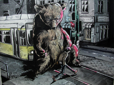 Berlin Guardian Angel by Simon Stehle on Dribbble