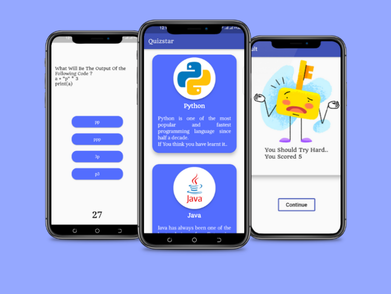 quiz app by Muhammad Huzaifa on Dribbble
