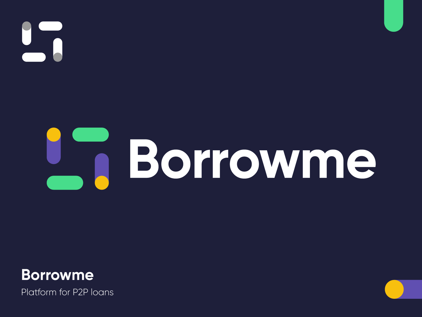 Borrowme - Logo Design Exploration by Eugene MT on Dribbble