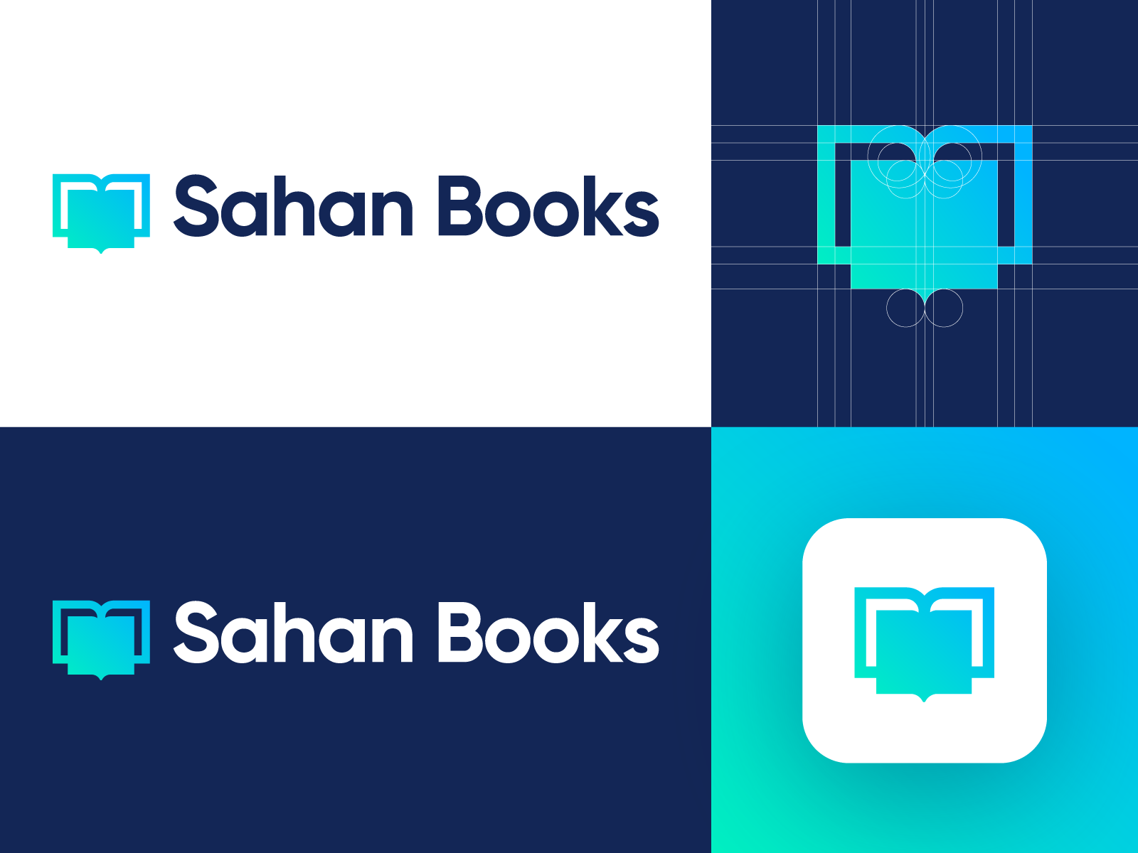 Sahan Books - Approved Logo Design by Eugene MT on Dribbble