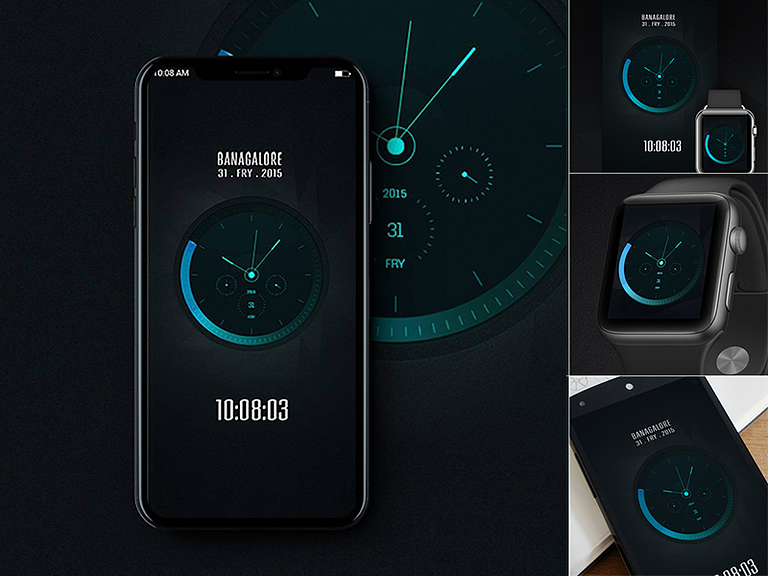 UI Design-Dark Theme by Shibupavizha George on Dribbble