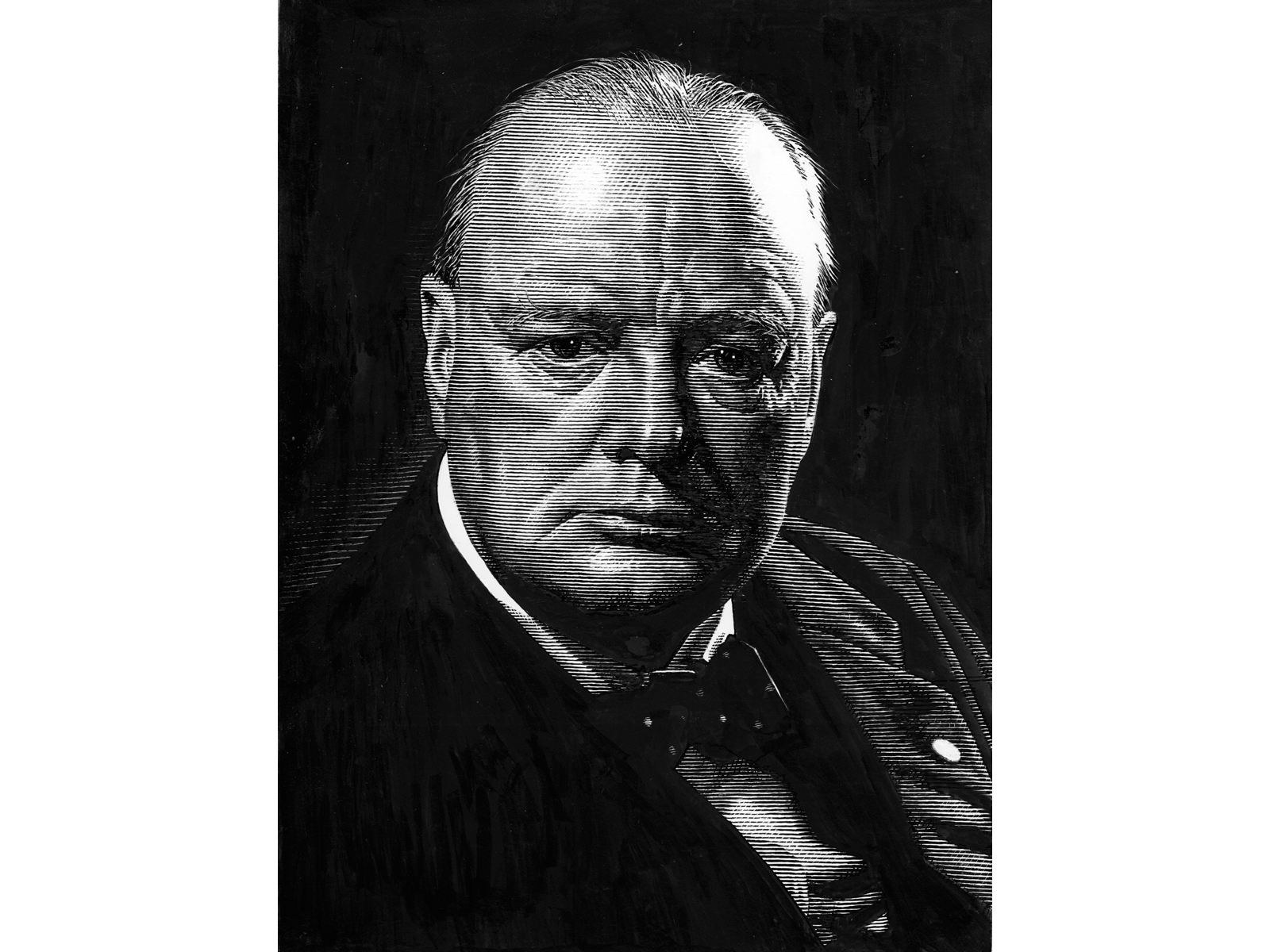 Winston Churchill by Leib Chigrin on Dribbble