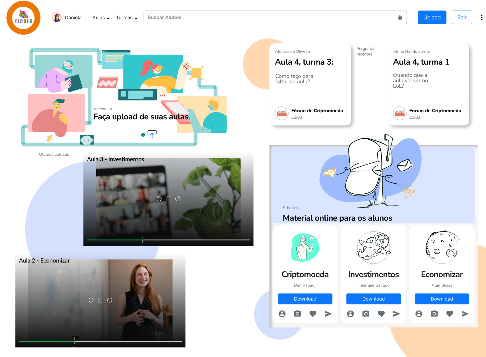 UI test 1 by Dan Rabadji on Dribbble