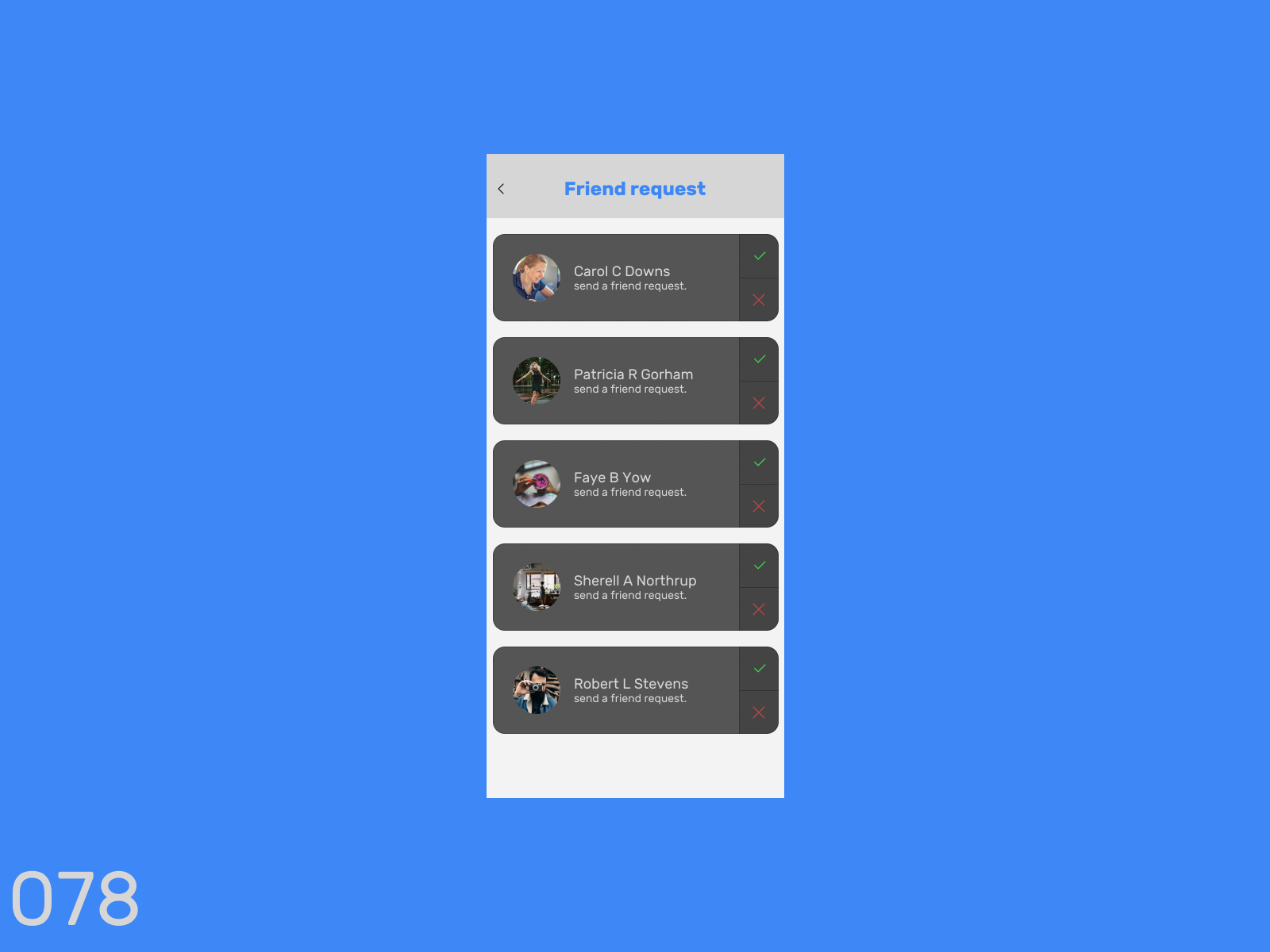 Daily UI #078 - Pending Invitation by Yehtse Lin on Dribbble