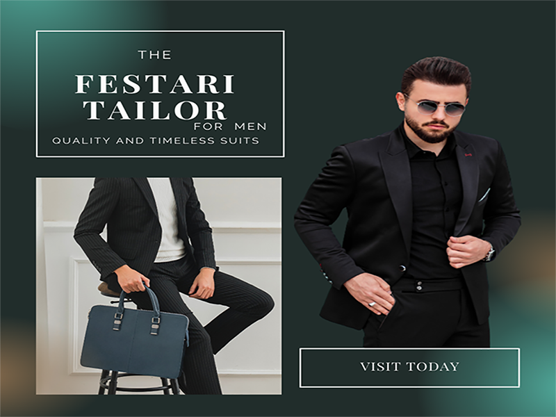 TAILOR BANNER by Saba Riaz on Dribbble