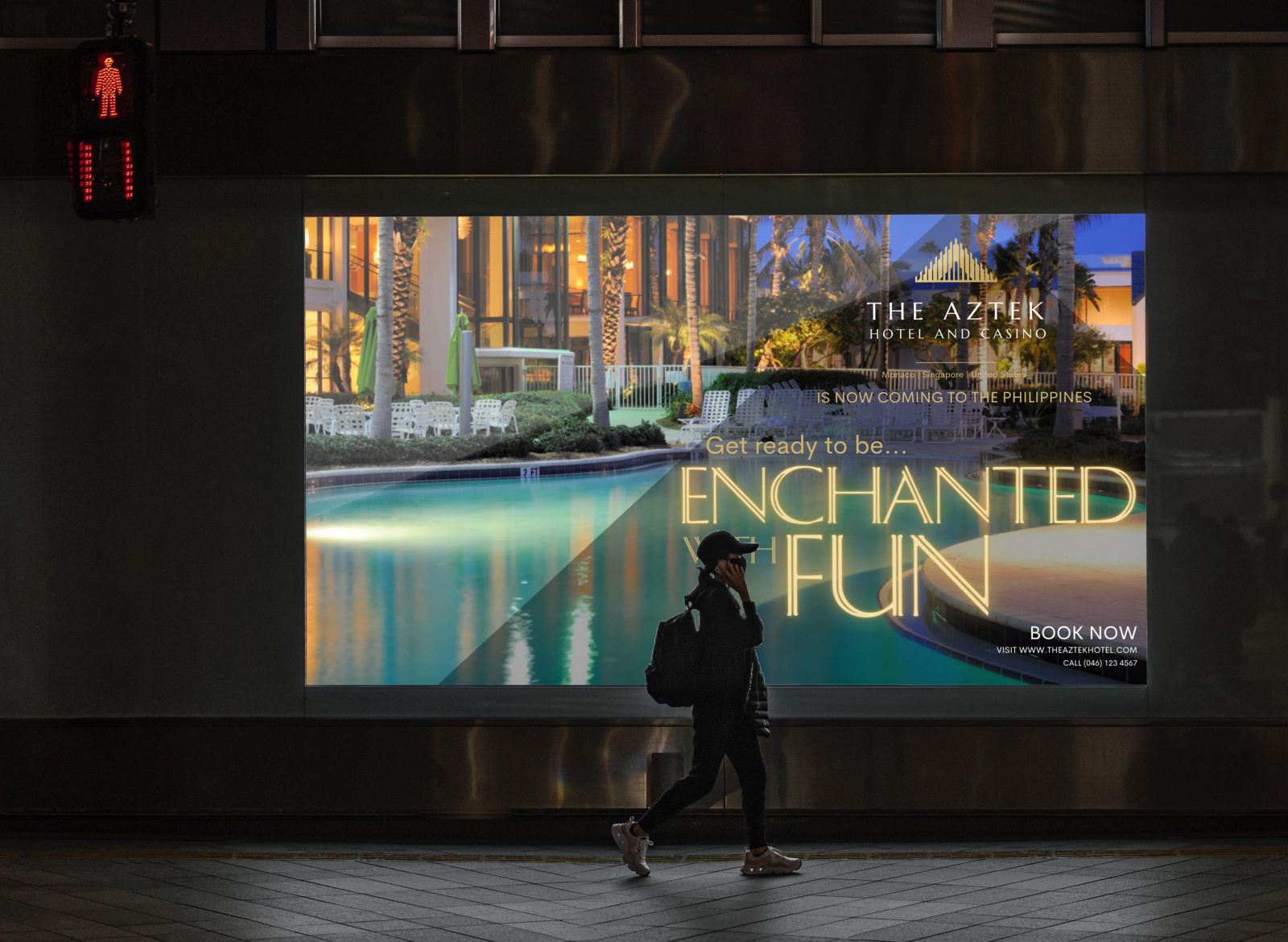 The Aztek Hotel Poster by Cristine Ramos on Dribbble
