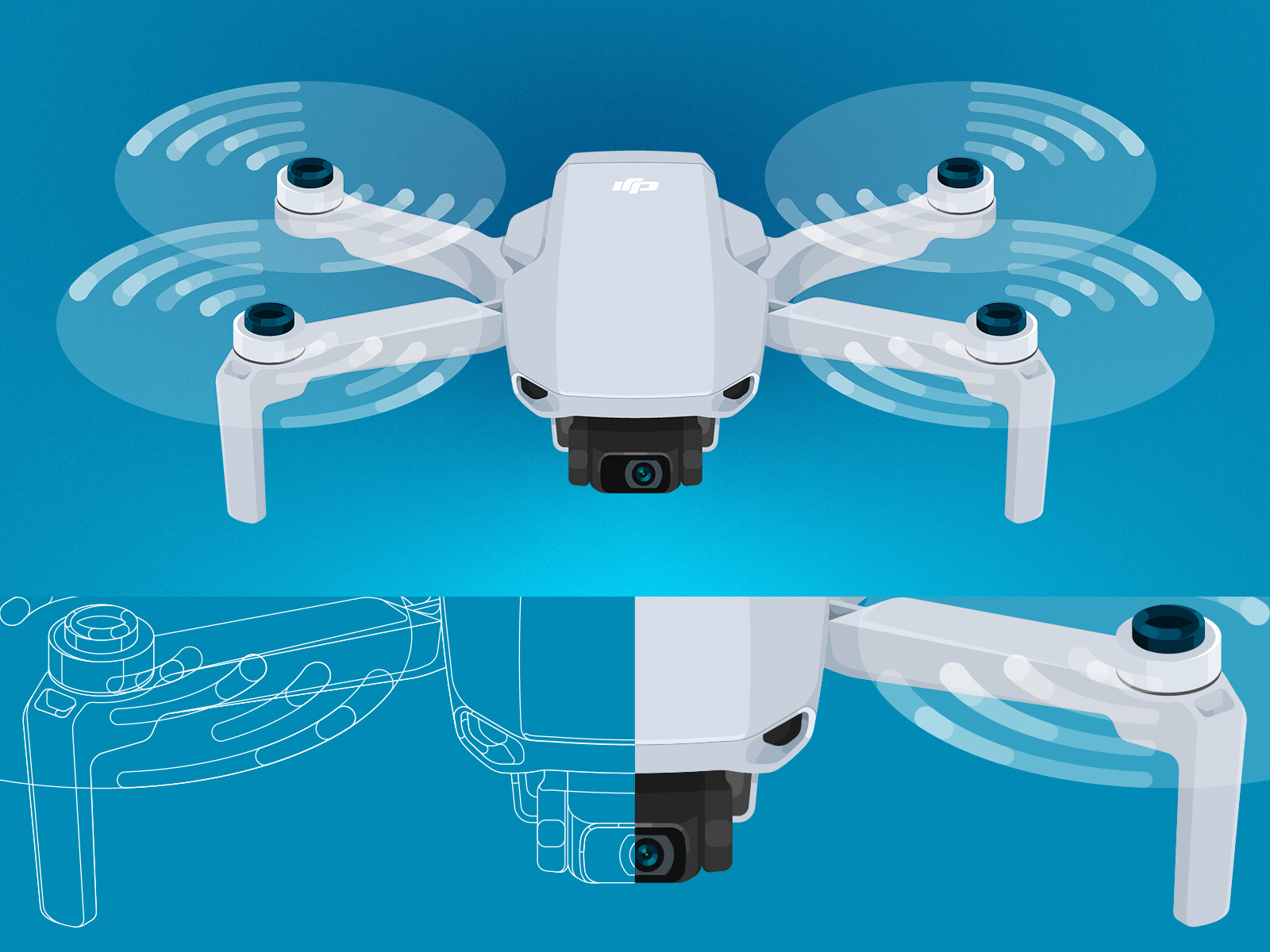 Mavic Mini Drone by Vladyslav Lypovyi on Dribbble