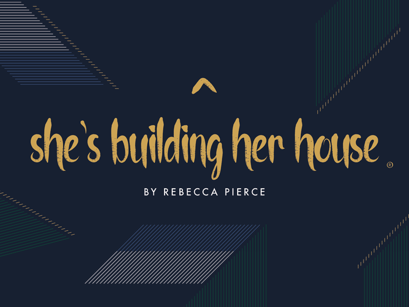 She's Building Her House Logo by Jon Mayfield on Dribbble