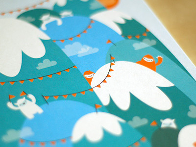 Yeti Party by Kathleen Verhetsel on Dribbble