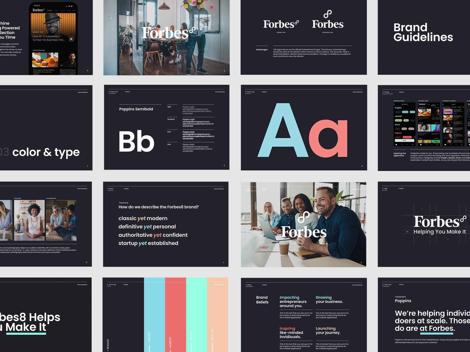 Forbes8 - Brand Guidelines by Matt Herrmann on Dribbble