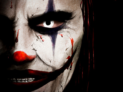 Clown art by Alexia Carleson on Dribbble