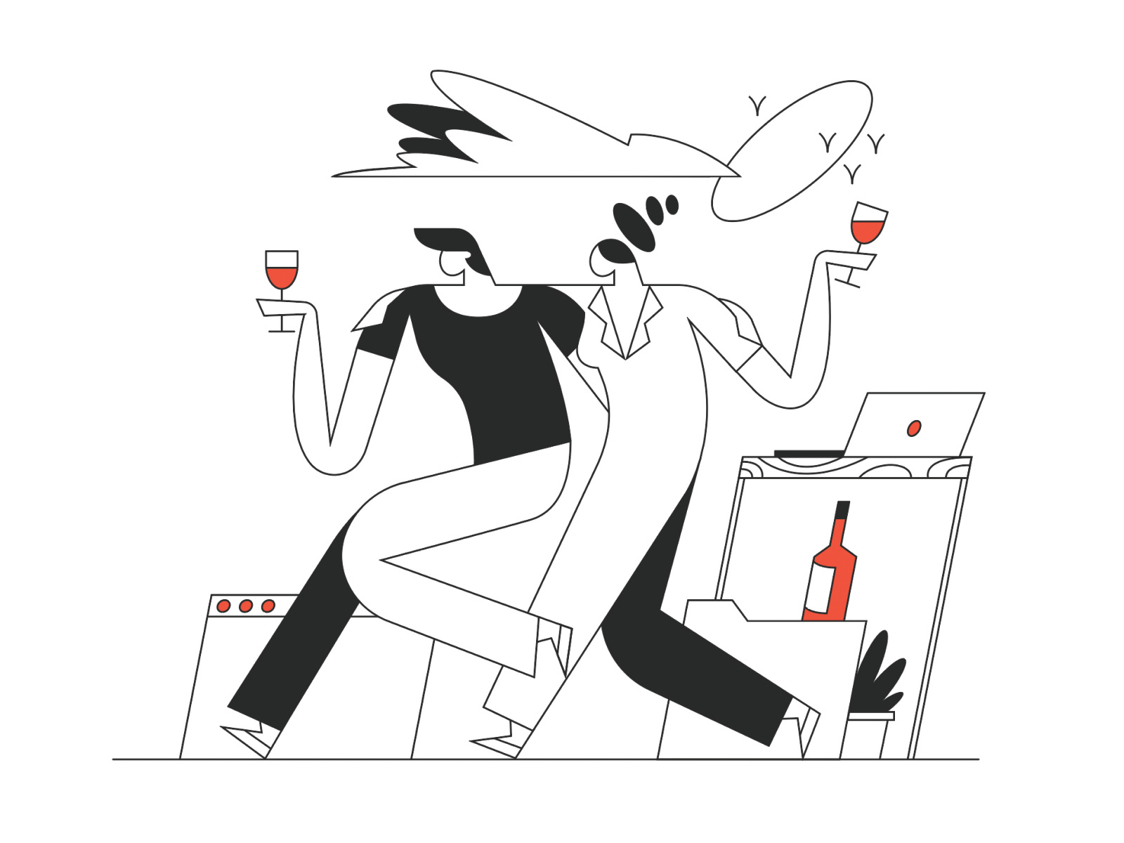Friday Drinks by Ashley Evans on Dribbble