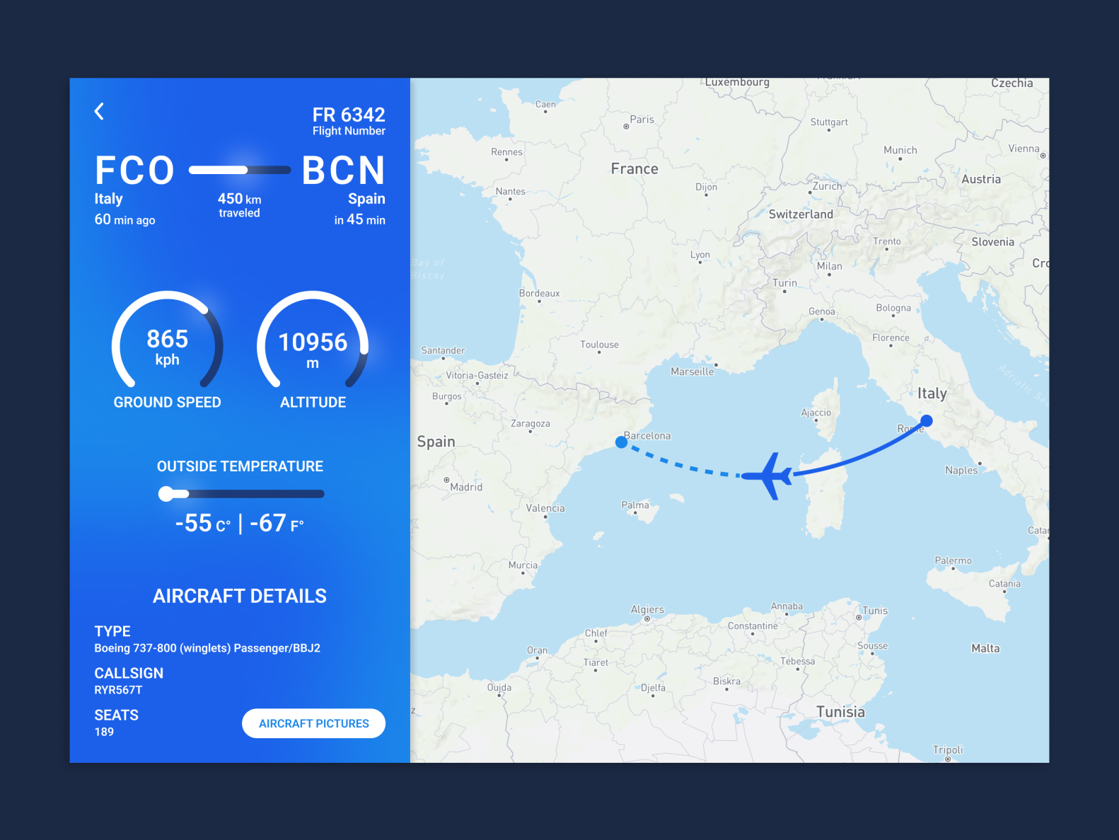 DailyUI 020 - Location Tracker by Berenice Larsen Pereyra on Dribbble