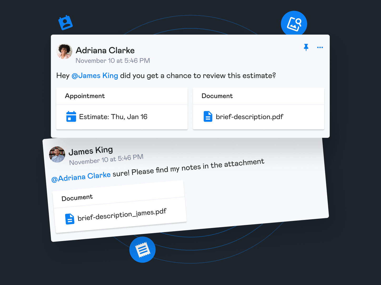 Job Notes by 🇺🇦 Alex Nikiforov on Dribbble