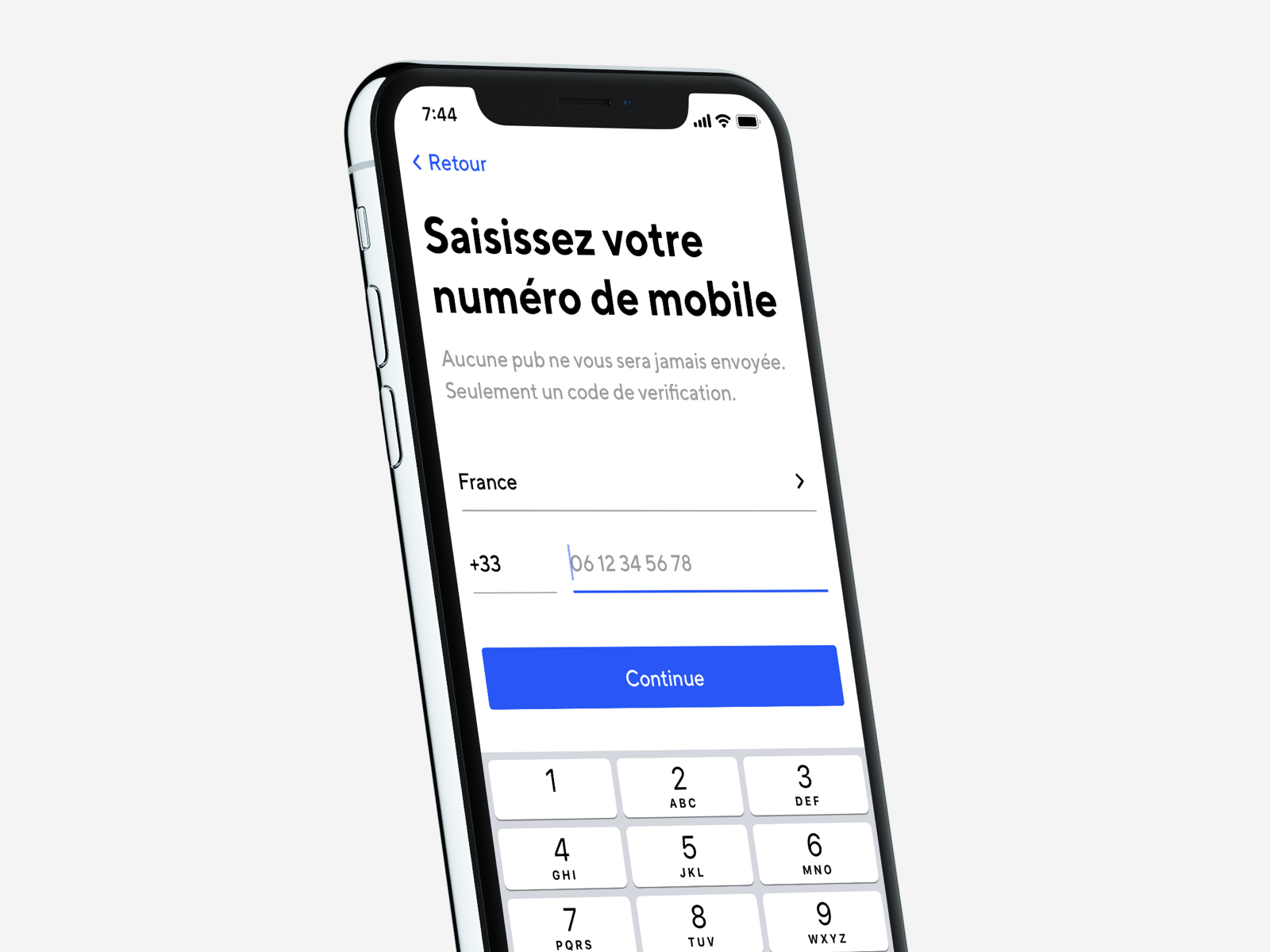📱 Mobile Sign Up by 🇺🇦 Alex Nikiforov on Dribbble
