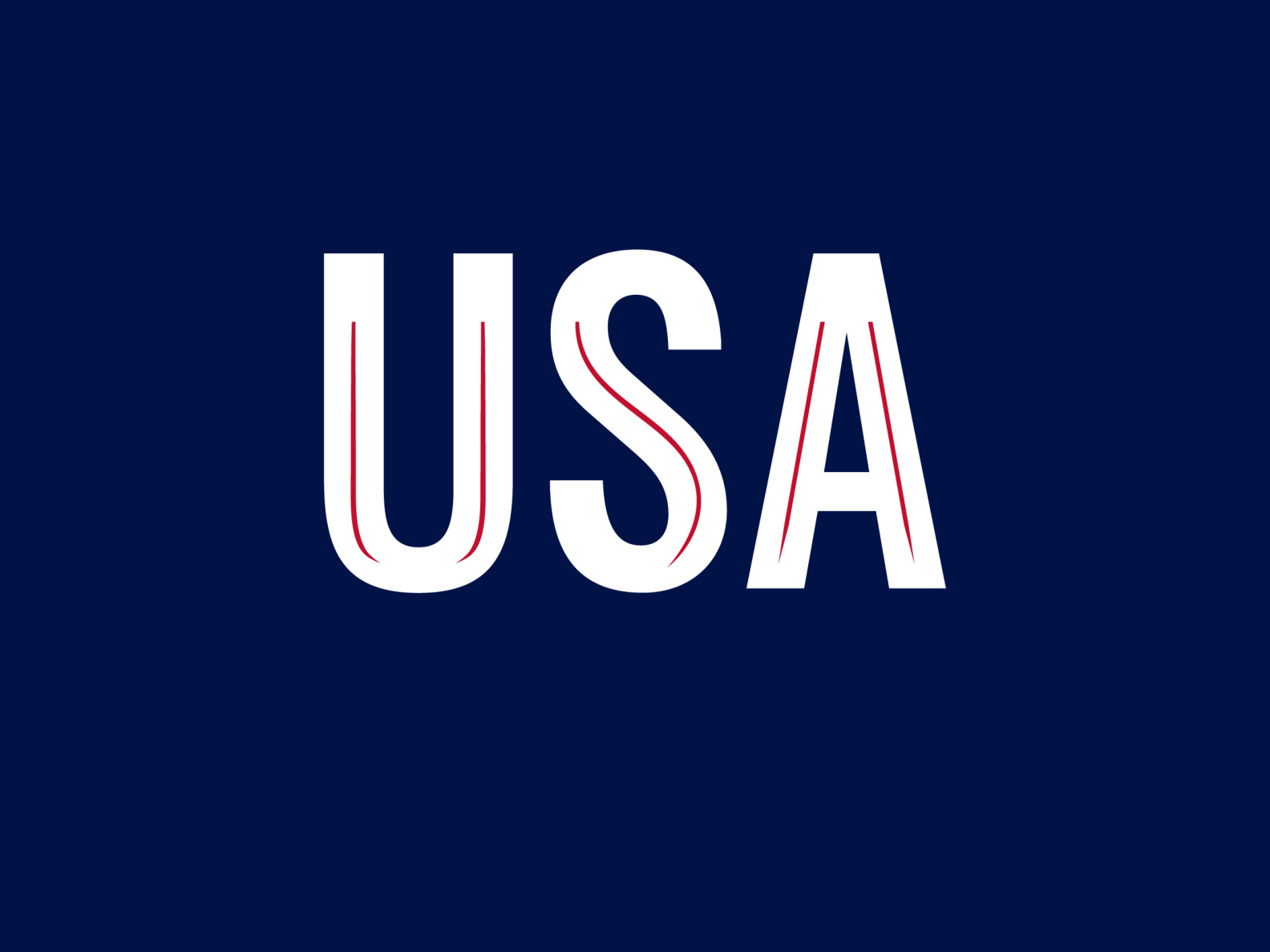 USA Swimming Olympic Team Text Mark by Matt Lupton on Dribbble