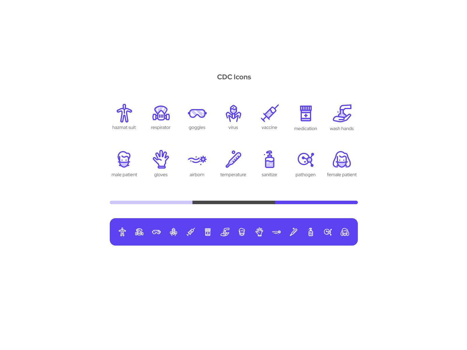 CDC Icons by Bogdan Olimpiyuk on Dribbble