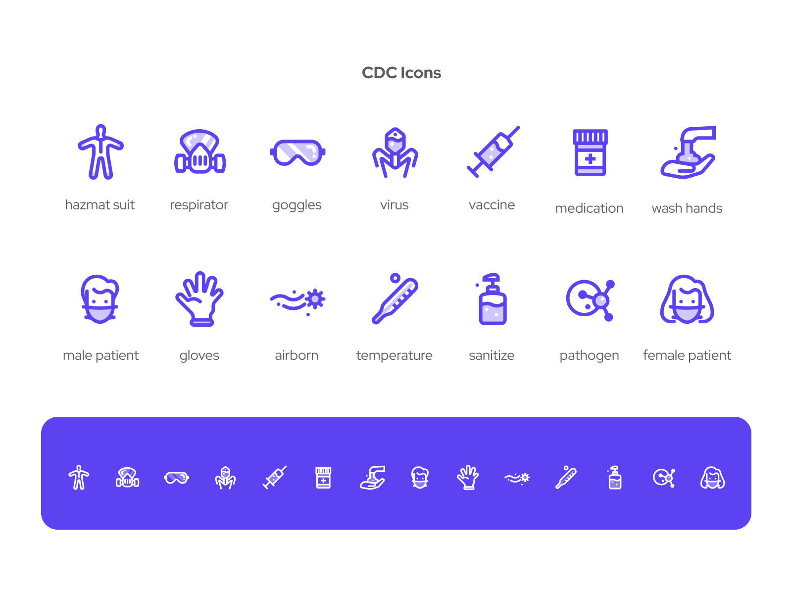 CDC Icons by Bogdan Olimpiyuk on Dribbble