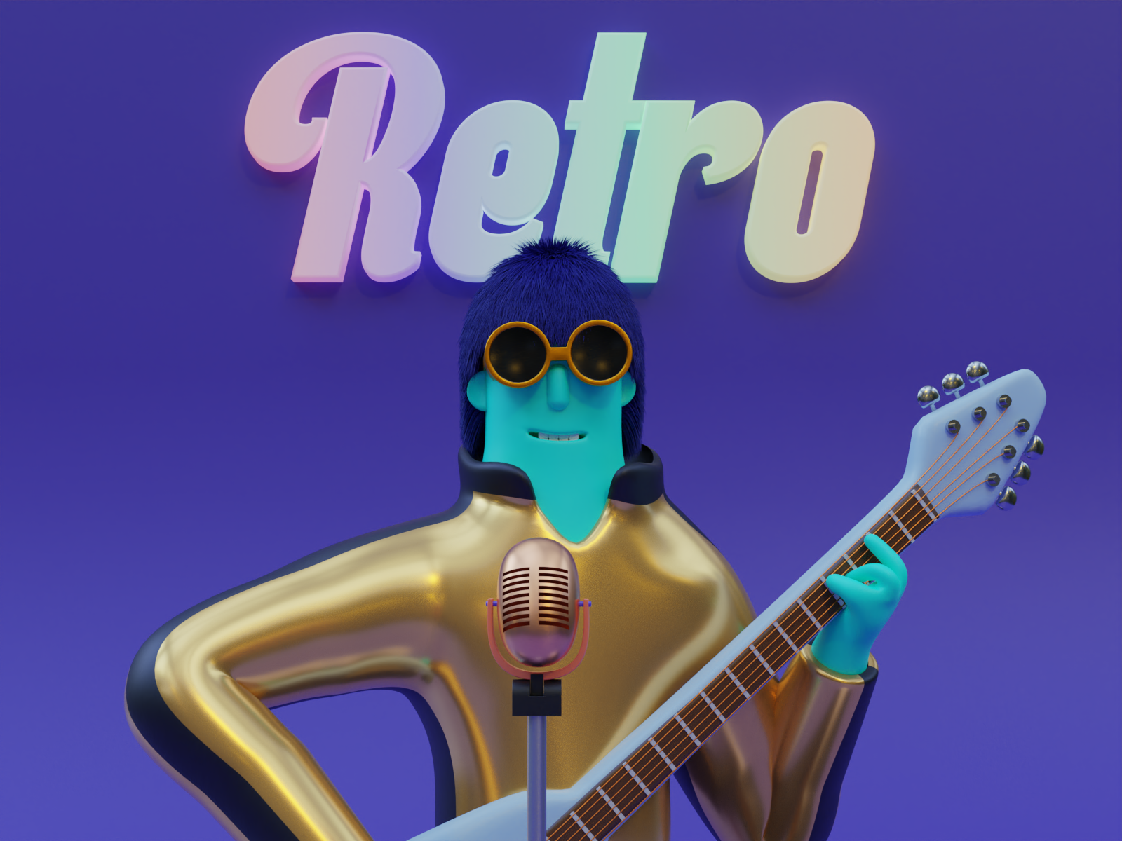 Rockstar Character Design by 300Mind Gaming for 300Mind on Dribbble