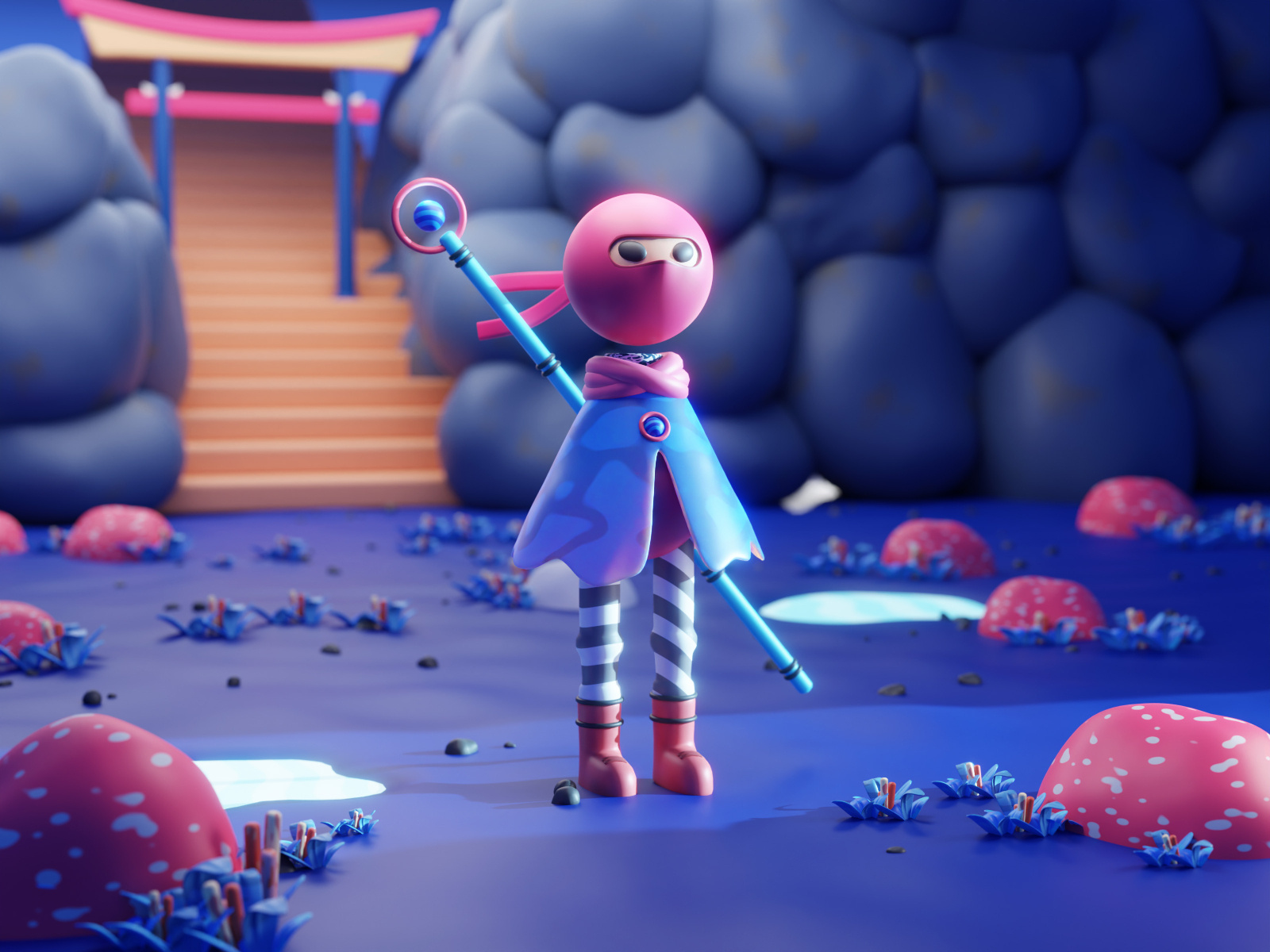 Lost Ninja by 300Mind Gaming for 300Mind on Dribbble