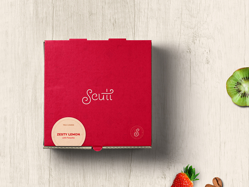 scuti - Gourmet Desserts & Chocolates - Identity by jaiki on Dribbble
