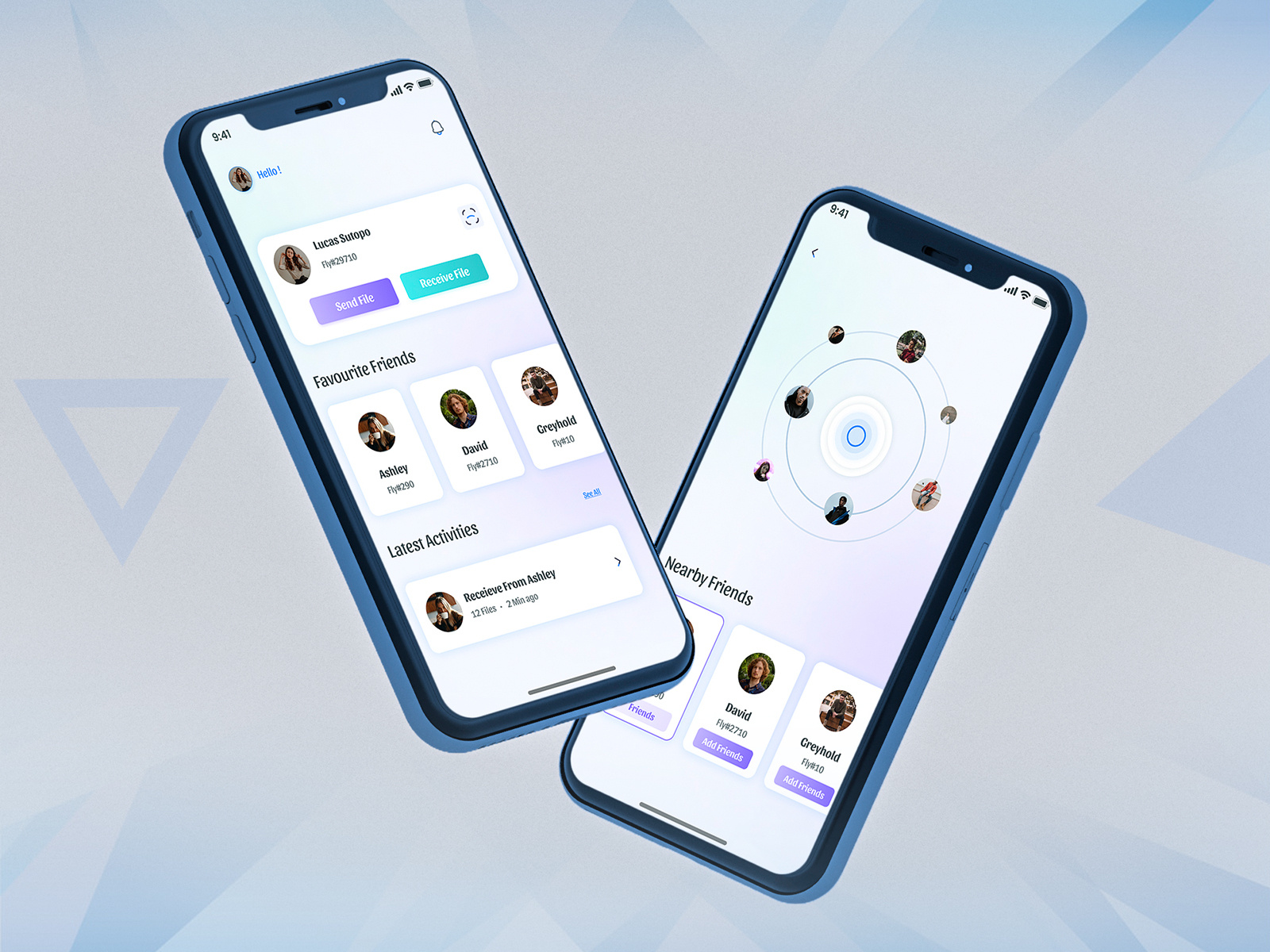File Sharing App UI by Weapplinse Technologies LLP on Dribbble