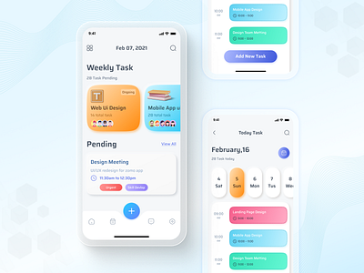 Task Management - Mobile App Ui By Weapplinse Technologies Llp On Dribbble