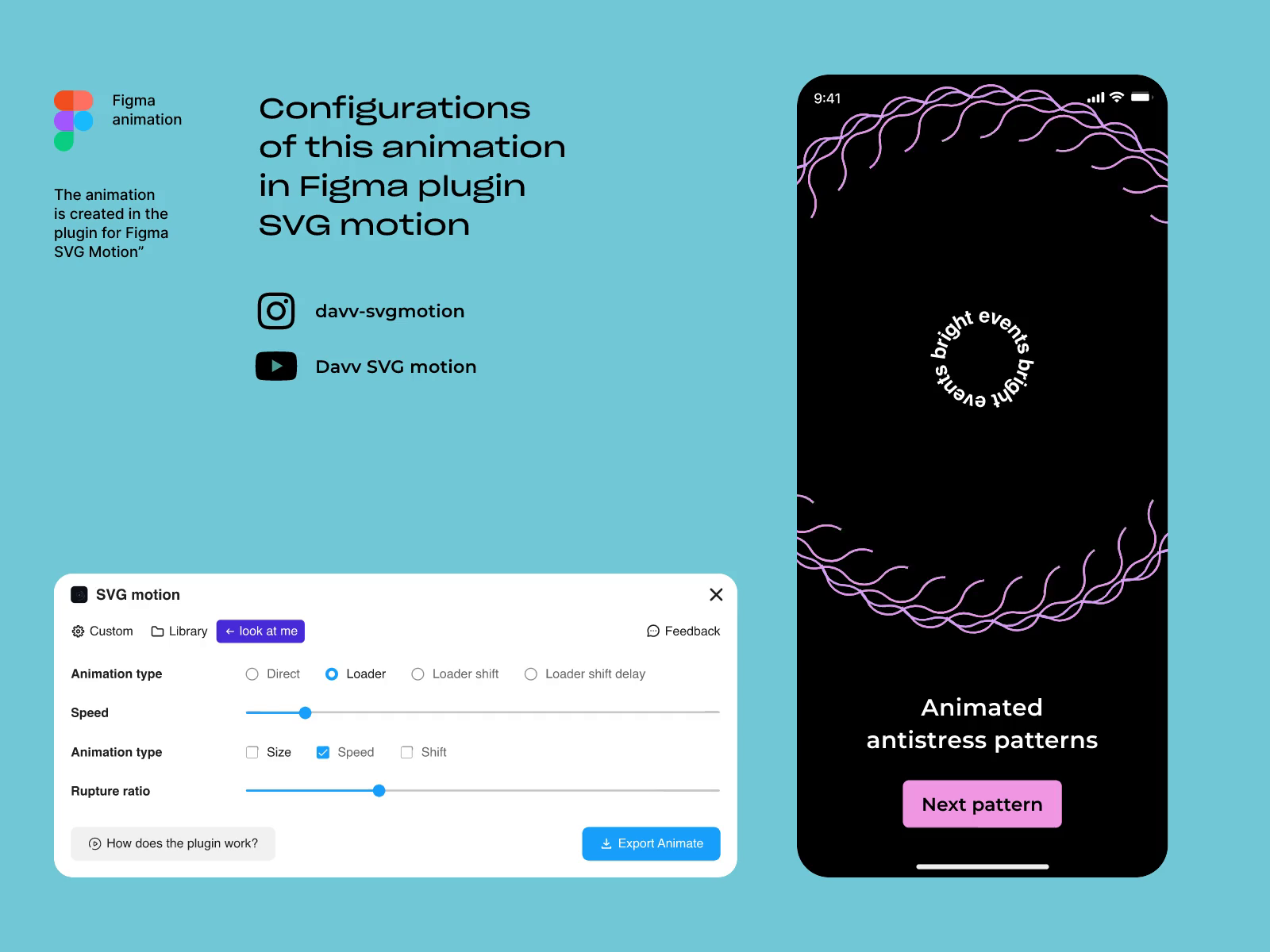 Animation text in Figma (SVG motion) by DAVV on Dribbble