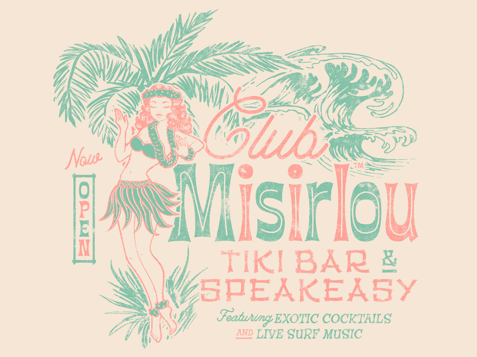 Club Misirlou by BRANDING & PACKAGING DESIGNER on Dribbble