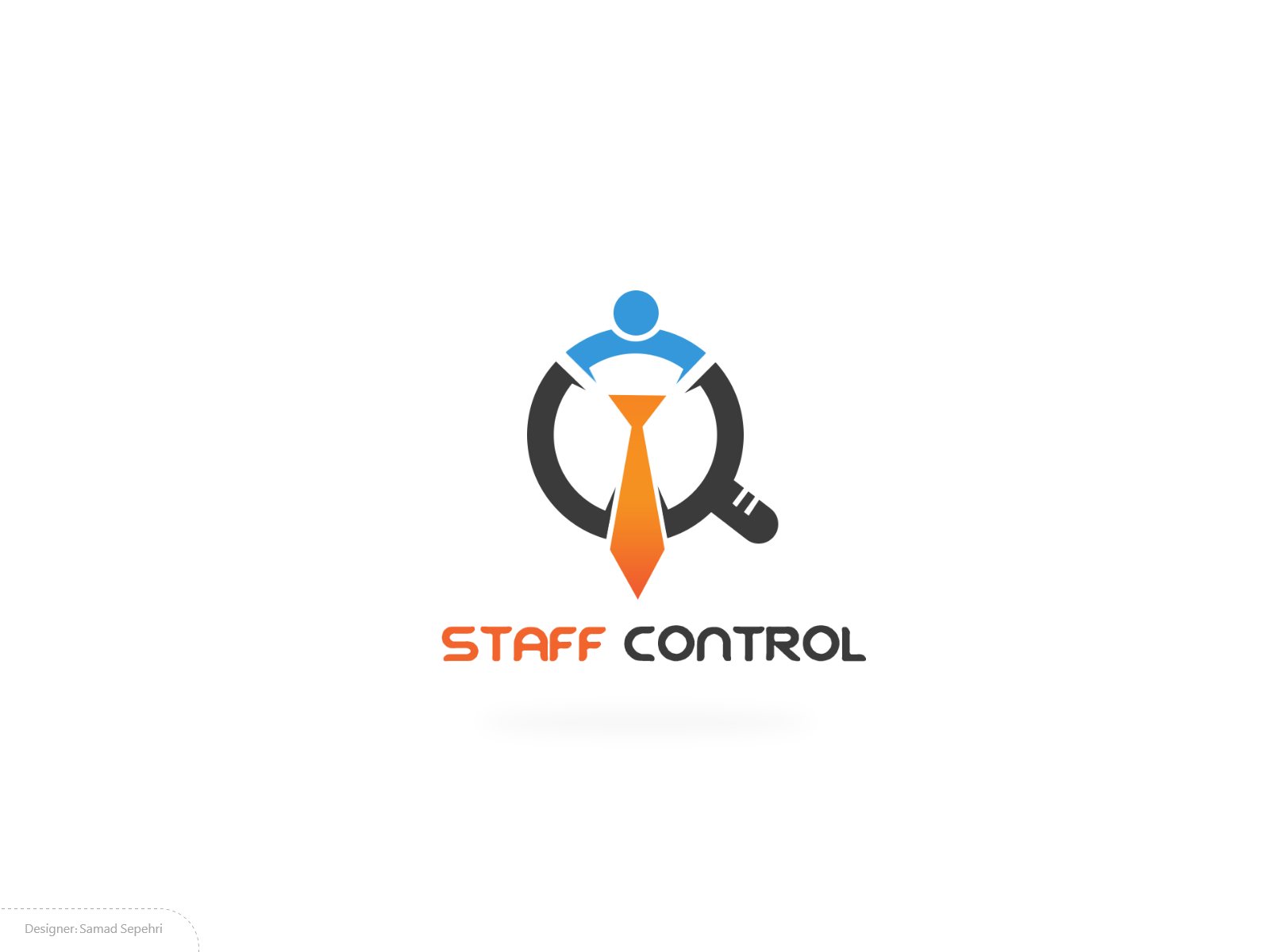 Staff Control Logo by Samad Sepehri on Dribbble