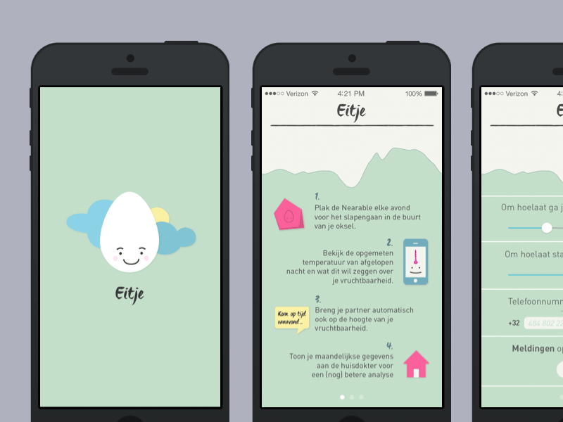 Eitje App by Edith Esther on Dribbble