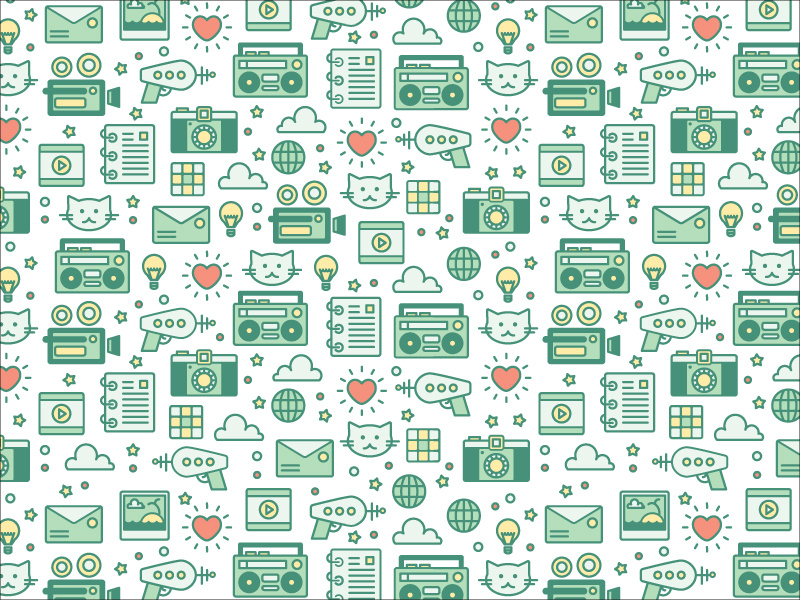Content Pattern by Marina Sekerina on Dribbble