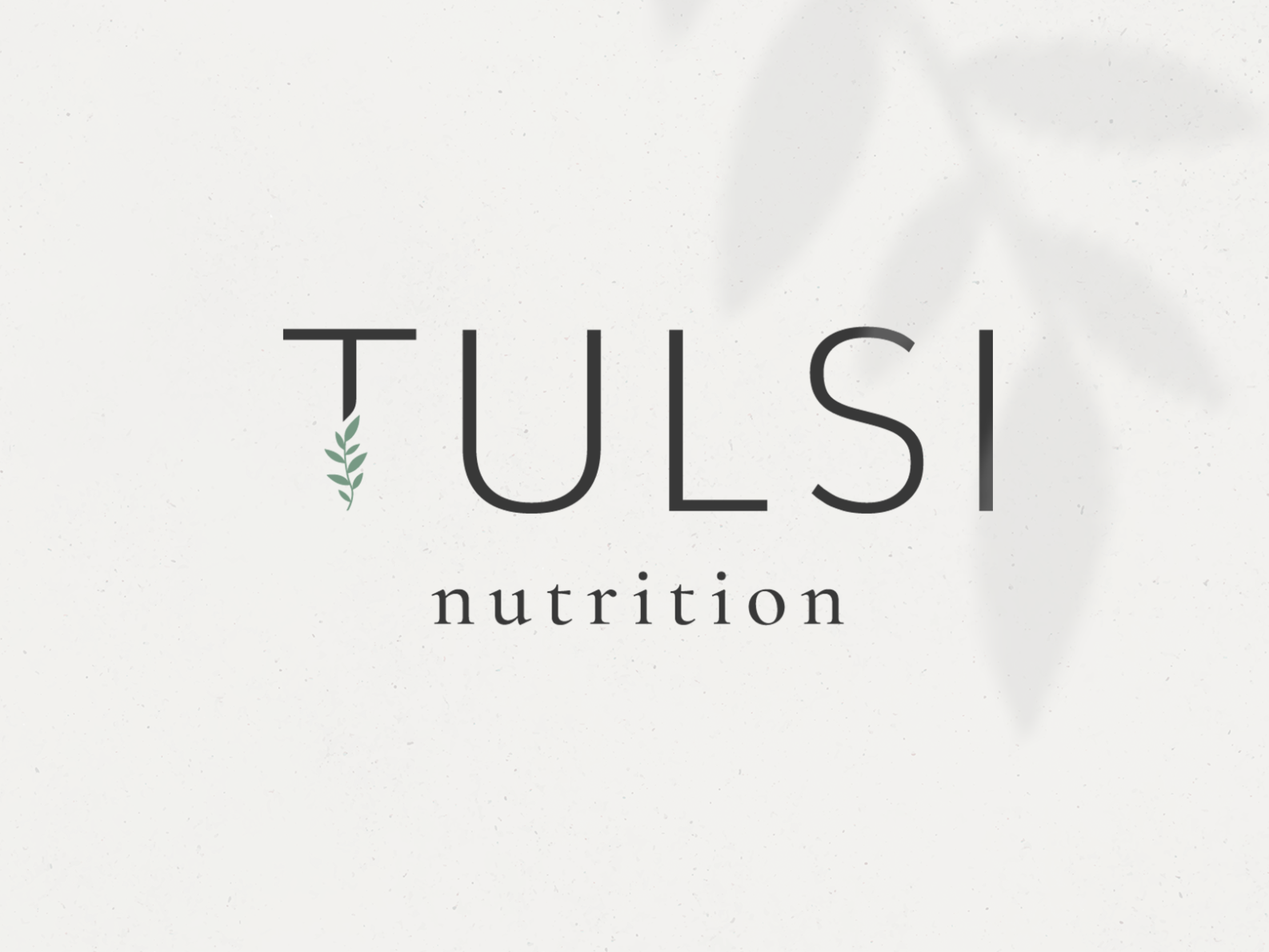 Logo Design for Tulsi Nutrition by Sadaf F K. on Dribbble