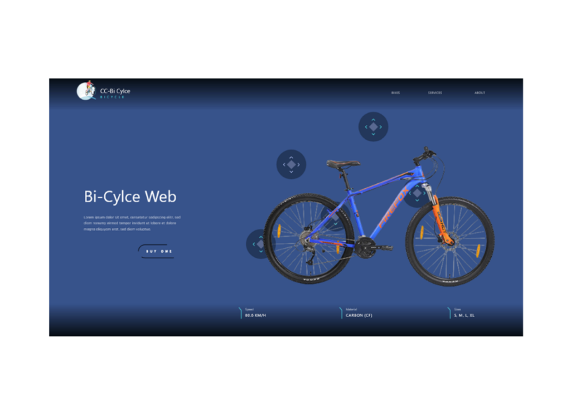 Be-Cycle Website by AH Design on Dribbble