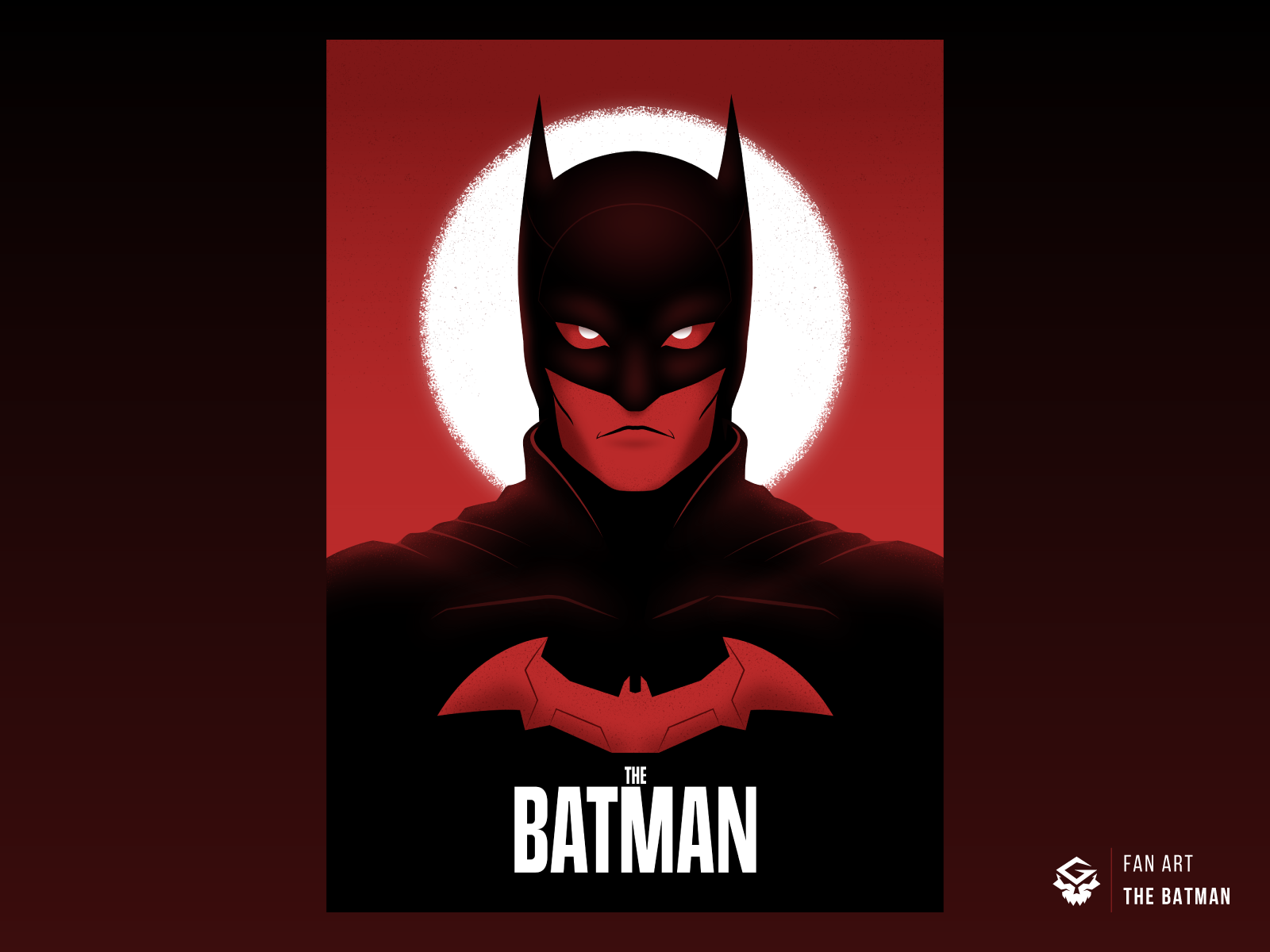 The Batman | Fan art poster by Gabriel Arruda on Dribbble