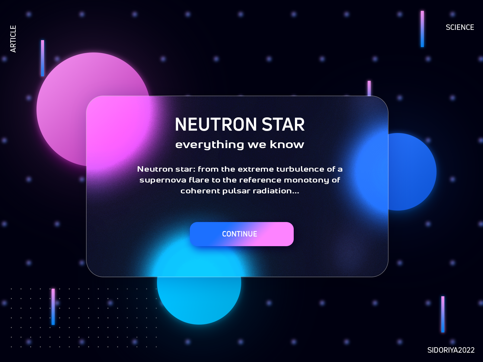 Neutron Star by Said on Dribbble