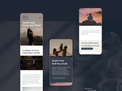 Wo. Web App by CARLOS ROJAS on Dribbble