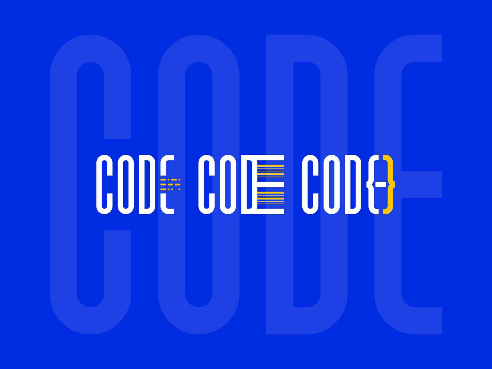 Logos Design_CODE by Siwen Li on Dribbble