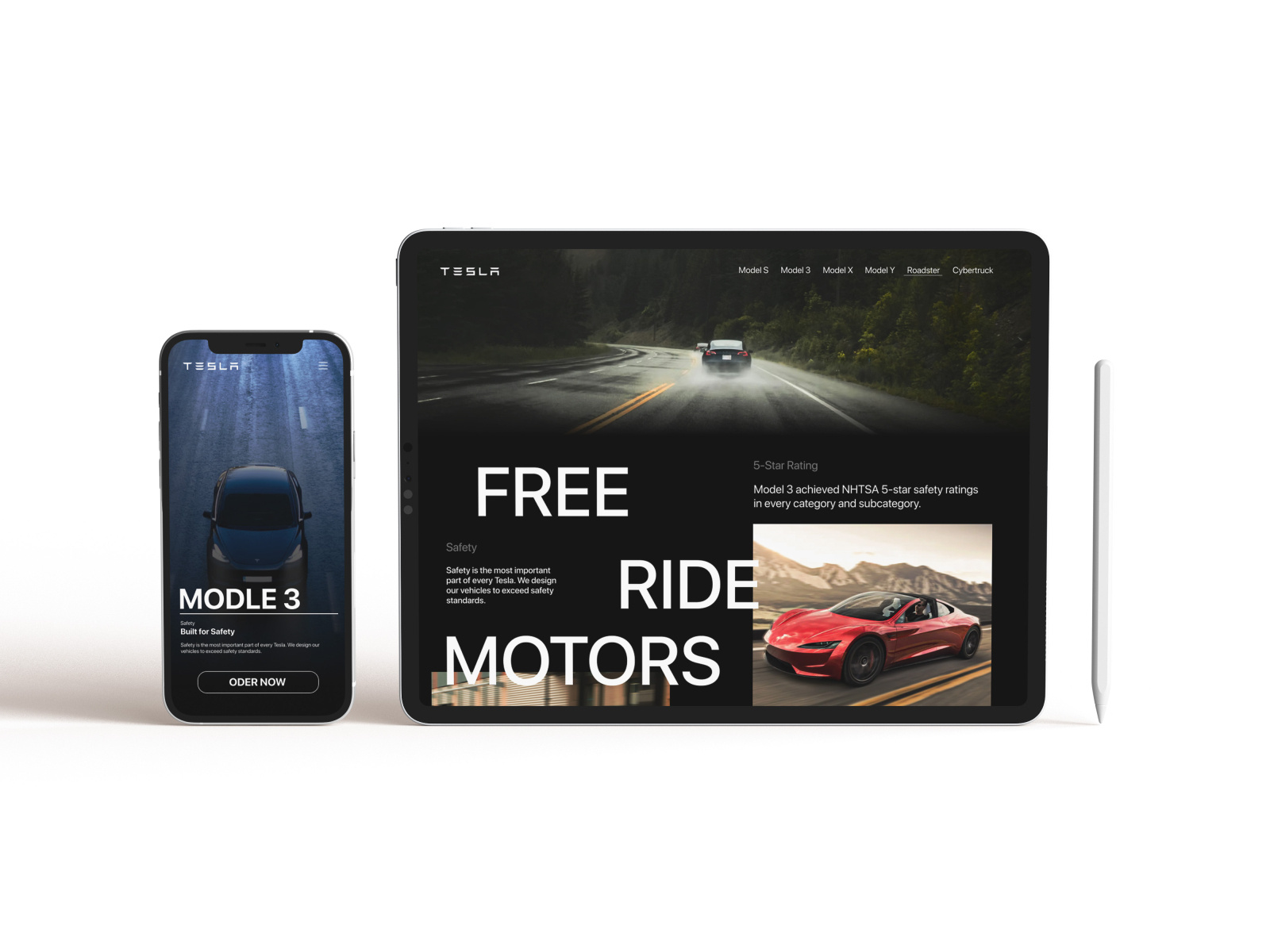 Tesla App by OIive Emmy-Nwachukwu on Dribbble