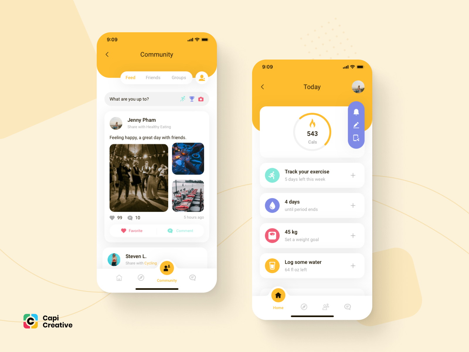 Hetrack - Health Care Mobile App by Capi Product on Dribbble