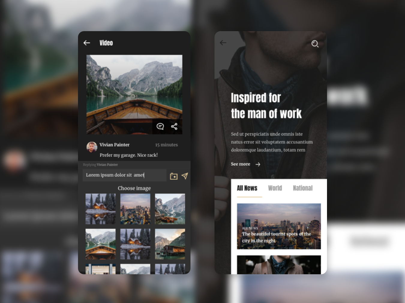 Caily News - Magazine & News App UI Kit by Capi Product on Dribbble