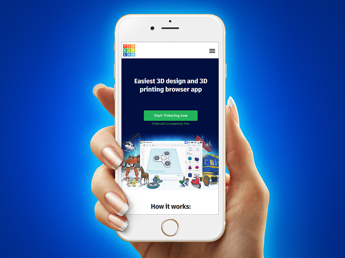 Dribbble - tinkercad-mobile-index.jpg by Yuriy Sklyar