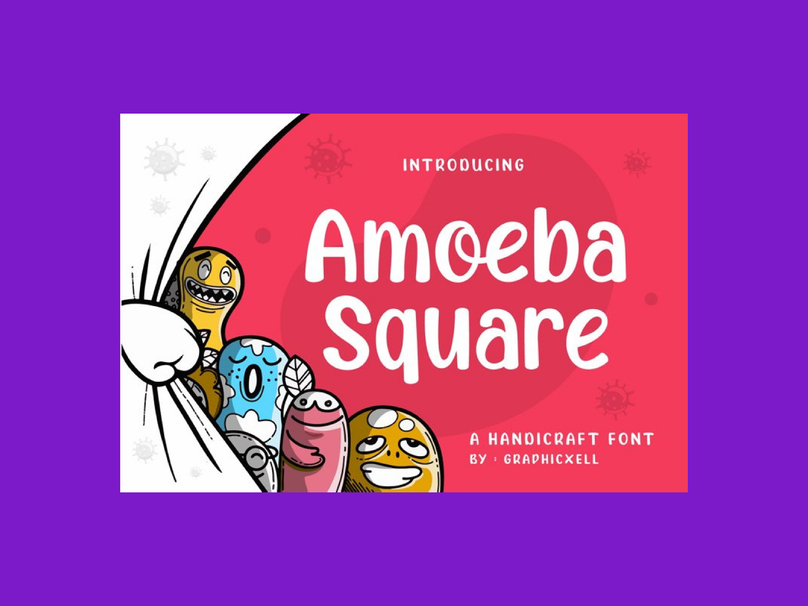 Amoeba Square Playfair Display Font by MasterBundles on Dribbble