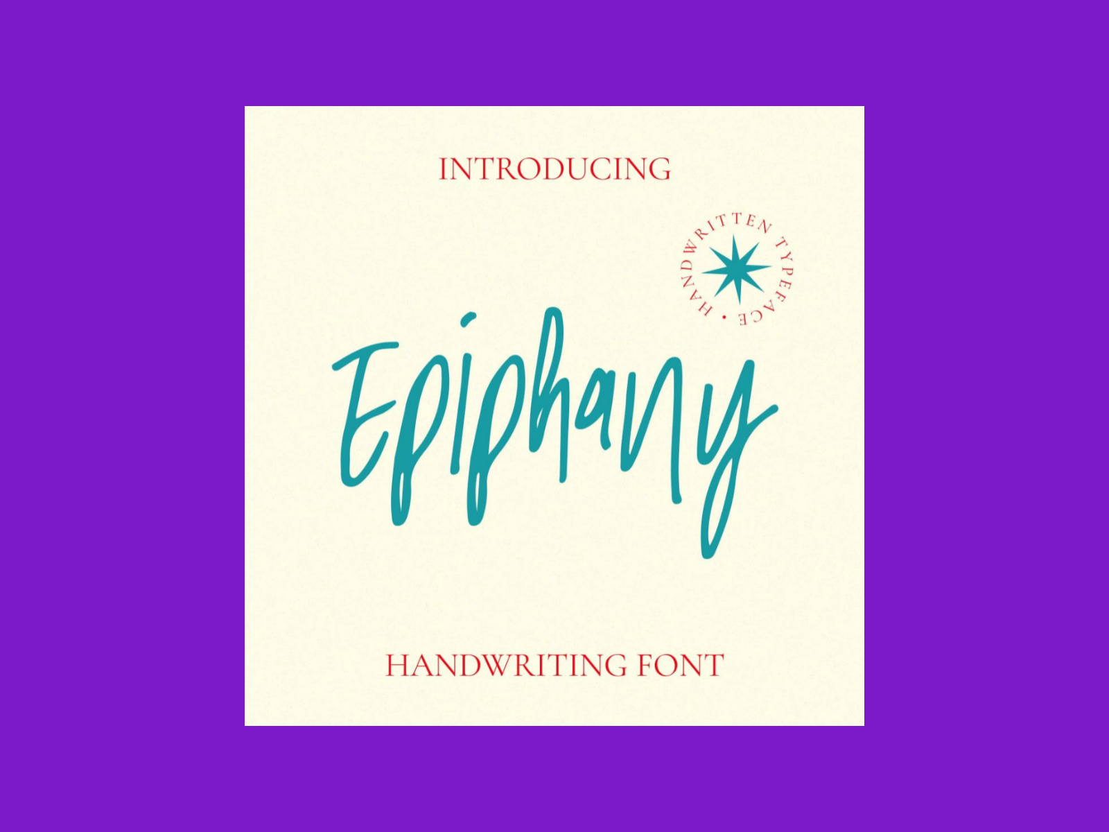 Epiphany Handwriting Font by MasterBundles on Dribbble