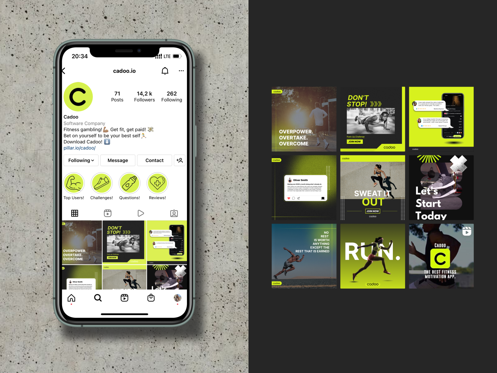 Instagram Assets Design by Veronika Rudnytska on Dribbble