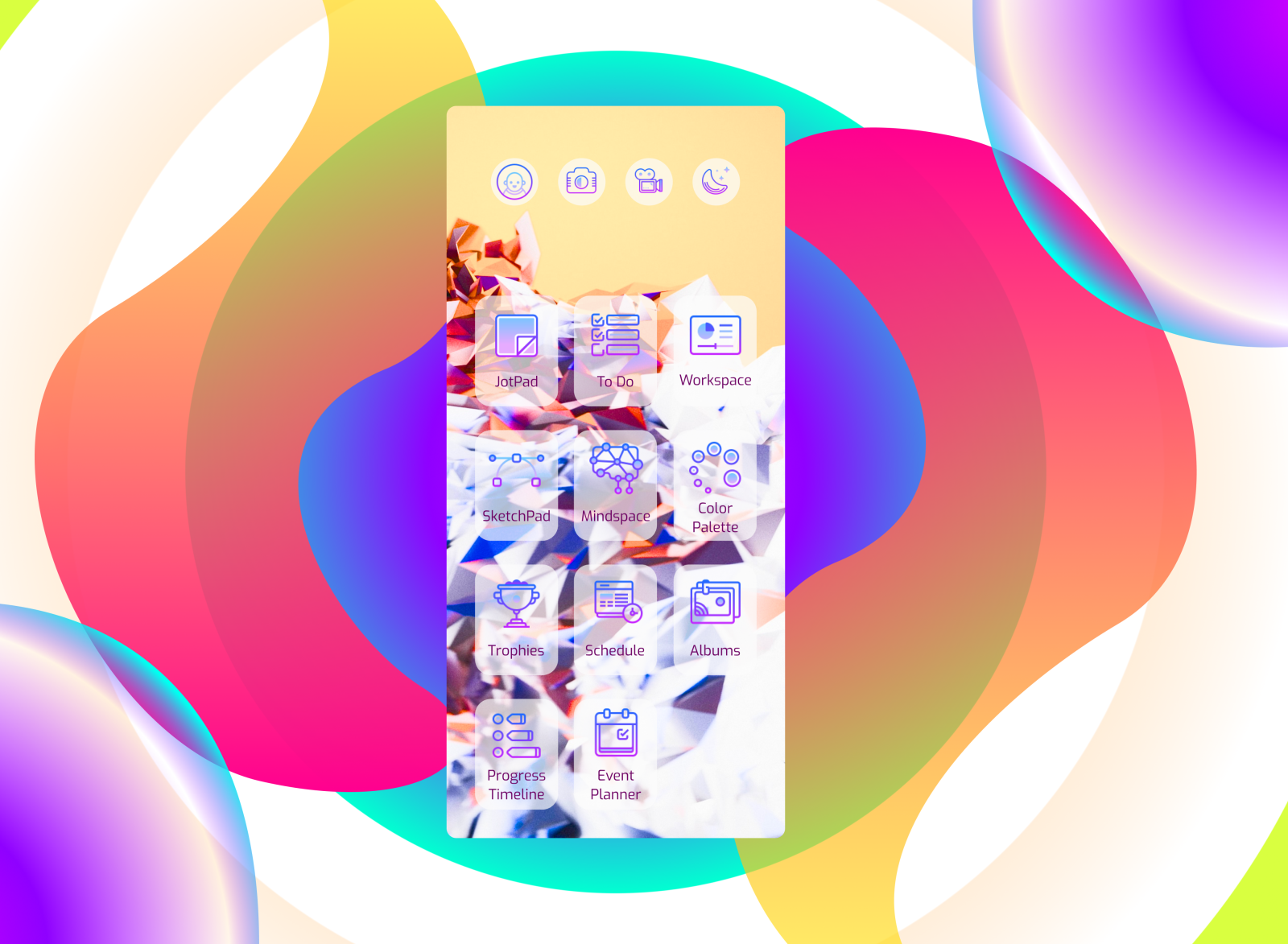 Quiller Main Menu & Dashboard Shot by Diane Taylor on Dribbble