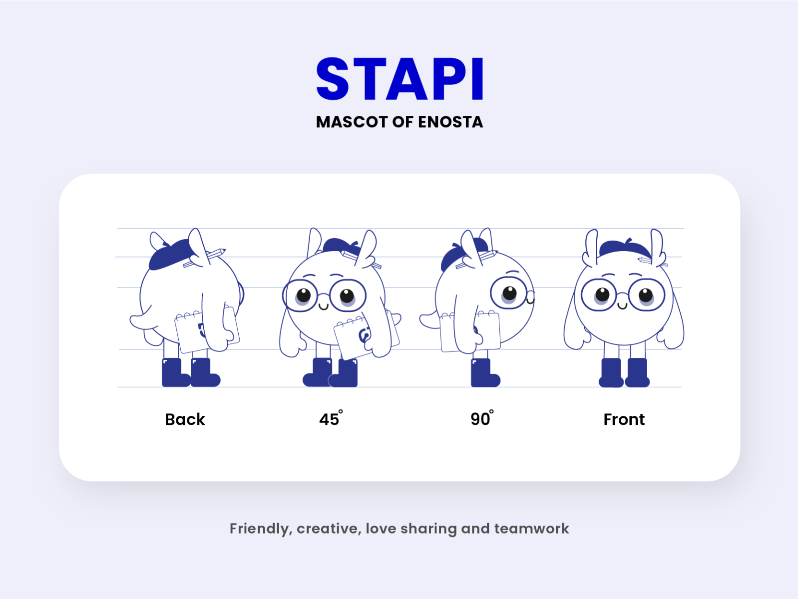 Stapi - Enosta Mascot Design by Enosta on Dribbble