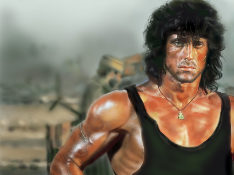 Rambo by J A Gillson on Dribbble