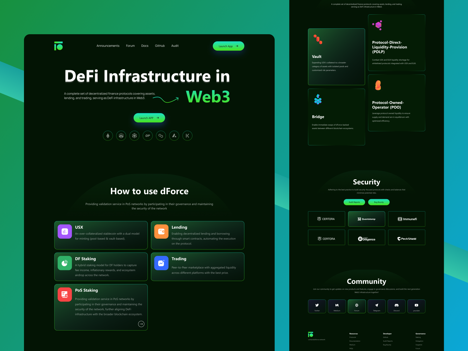 DeFi Web 3 Landing Page by ATIQUR RAHMAN ‌ on Dribbble